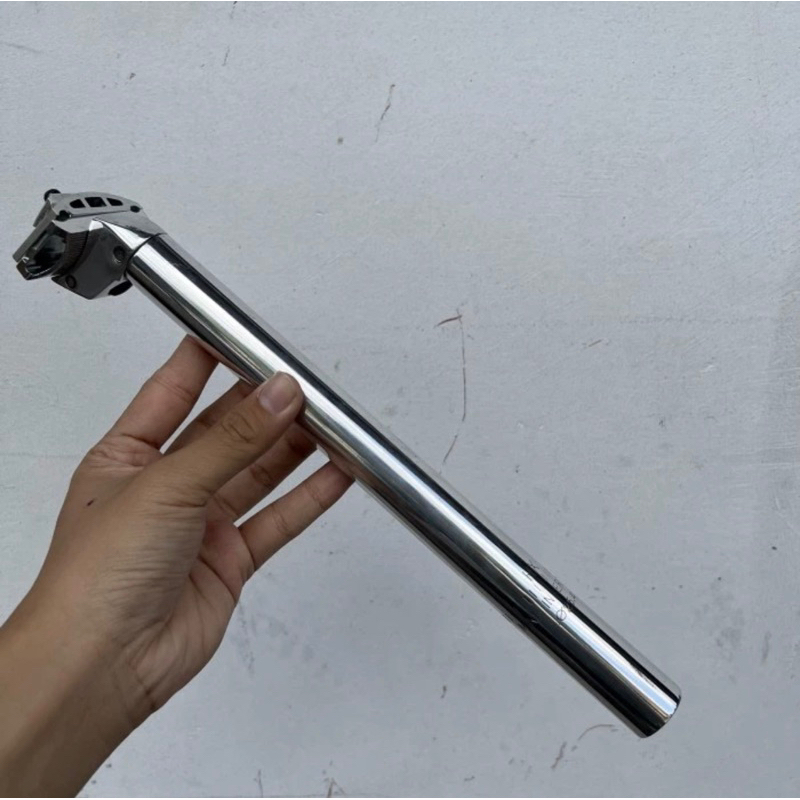 Jual SEATPOST 25.4 SILVER CHROME ALLOY FIXIE MTB FEDERAL 254 SEAT POST ...