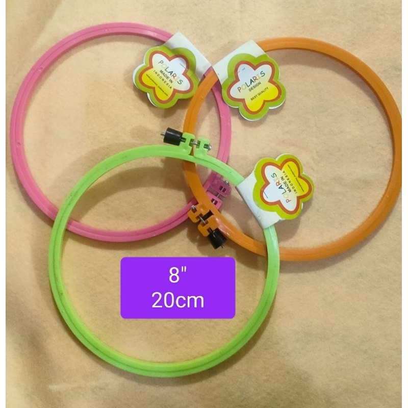 Jual Peralatan menyulam/Midangan plastik D.20cm | Shopee Indonesia