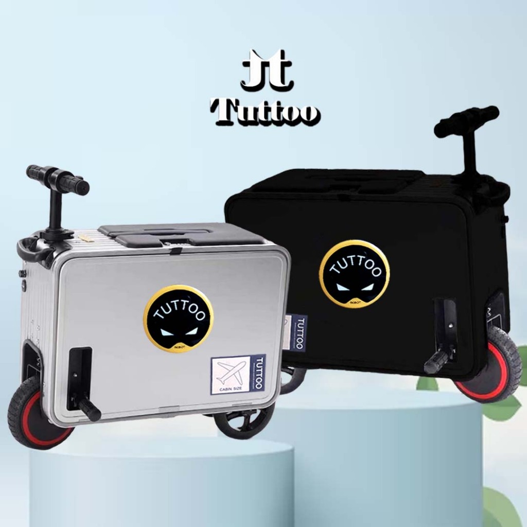 Jual Tuttoo Koper Listrik Skuter TO01 Bisa Jalan Kabin Size 20 inci TSA ...