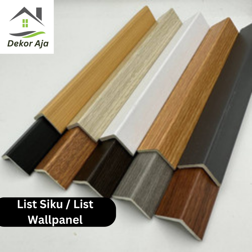 Jual [PANJANG 2,9 METER] LIST SUDUT SIKU L WPC WALLPANEL / LIST PENUTUP ...
