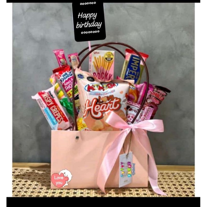 Jual Hampers isi snack kado ulang tahun hantaran acara pernikahan ...