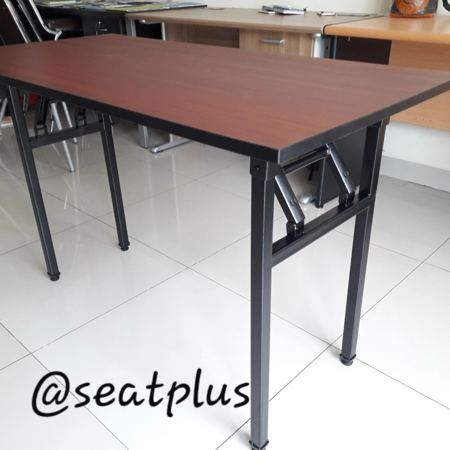 Jual meja lipat restoran cafe kantor belajar ballroom banquet | Shopee ...