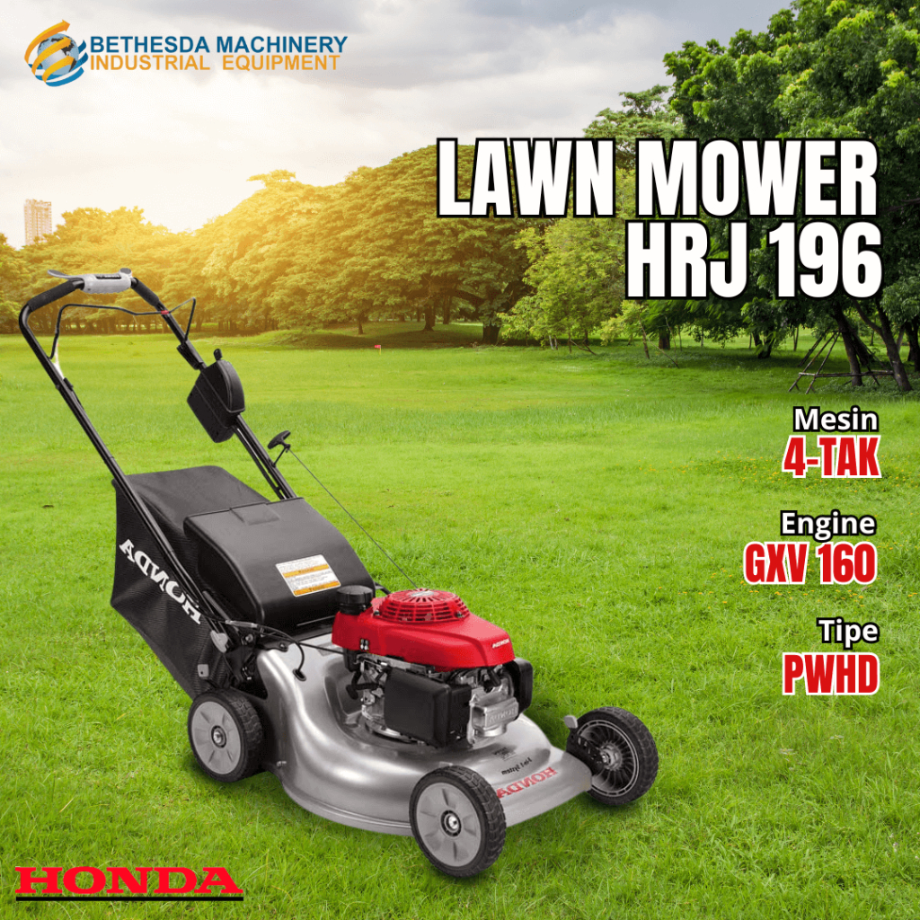 Jual Mesin Potong rumput dorong Lawn Mower Honda HRJ196 bensin | Shopee Indonesia