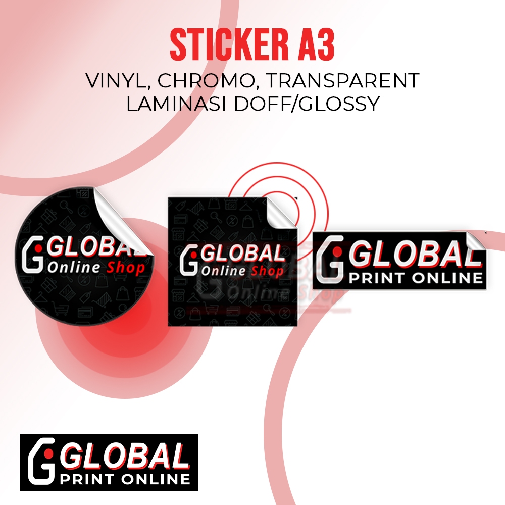 Jual Global Print Shop Online - Cetak/Print Sticker A3 | Shopee Indonesia