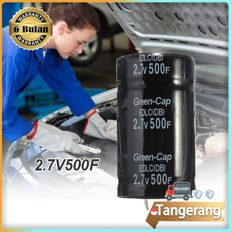 Jual Super Kapasitor Farad 500f / Super Capasitor 500f DC 2.7v Dua Kaki ...