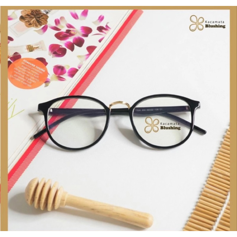 Jual KACAMATA BLUSHING Delano Black | Shopee Indonesia