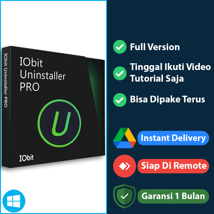 Jual Aplikasi Software | IObit Uninstaller Pro 11 | Shopee Indonesia