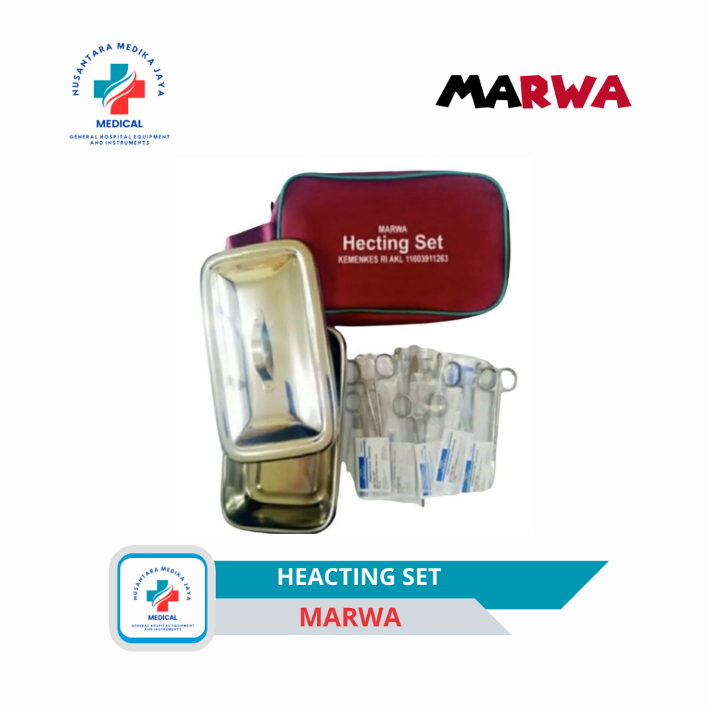 Jual MARWA Hecting Instrument Set AKL / Instrumen Set Hecting | Shopee ...