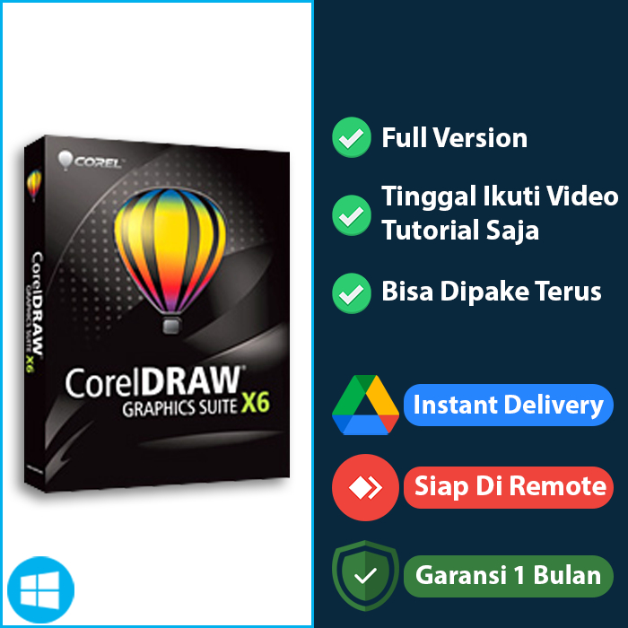 Jual Aplikasi Software | CorelDRAW Graphics Suite X6 | Shopee Indonesia