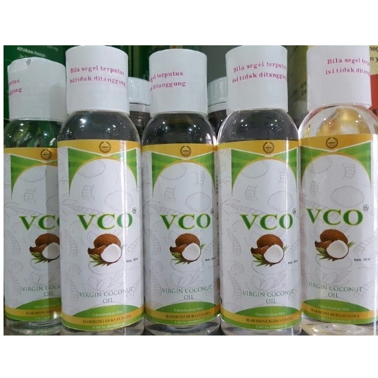 Jual Minyak Kelapa Murni Harmoni Original buat ruam popok VCO 100 ml | Shopee Indonesia