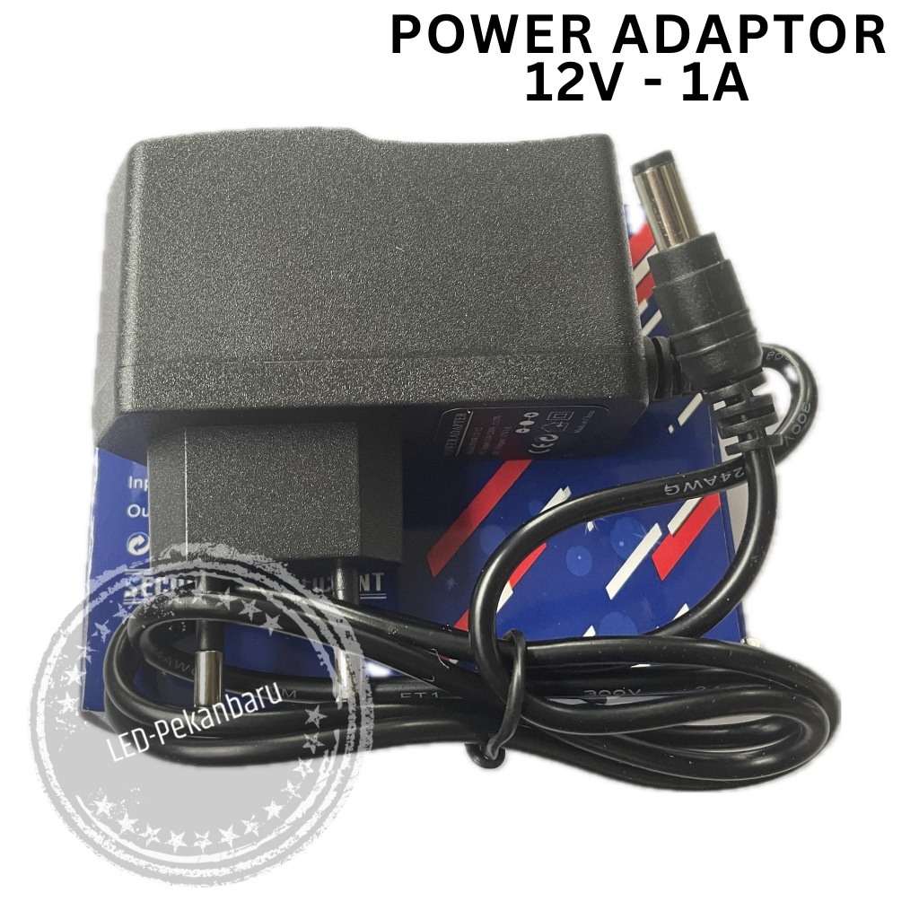 Jual ADAPTOR 12V DC 1A / POWER SUPPLY CCTV / LED STRIP | Shopee Indonesia