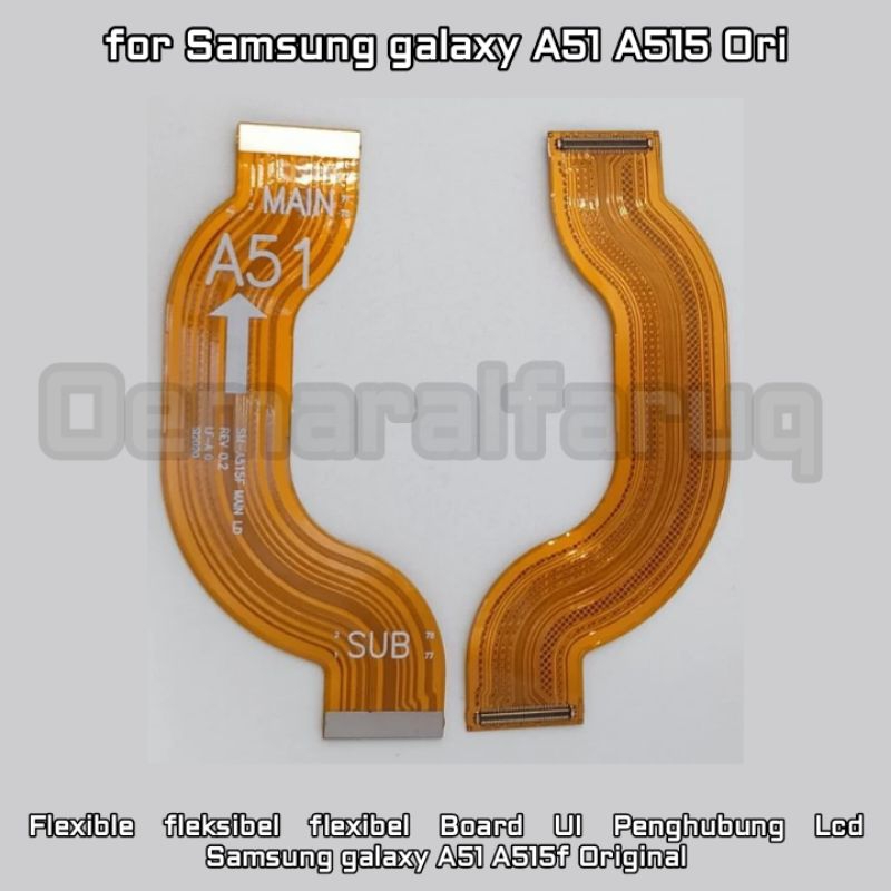 Jual Flexible fleksibel flexibel Board UI Penghubung Lcd Samsung galaxy A51 A515f Original ...