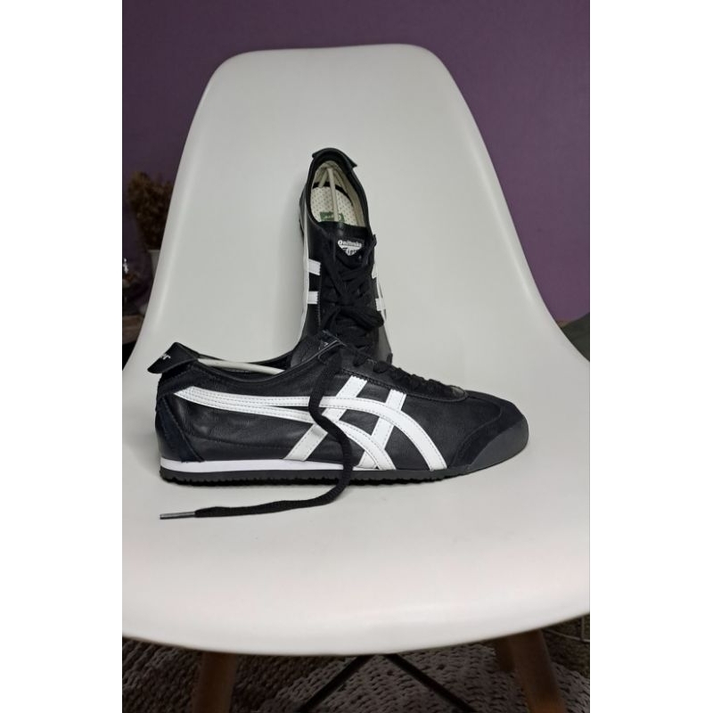 Jual SEPATU ASICS ONITSUKA TIGER MEXICO 66 BLACK WHITE HITAM ORIGINAL ...