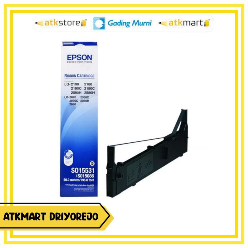Jual EPSON RIBBON CARTRIDGE LQ 2170/2180/2190 SO15086 - PITA PRINTER ...