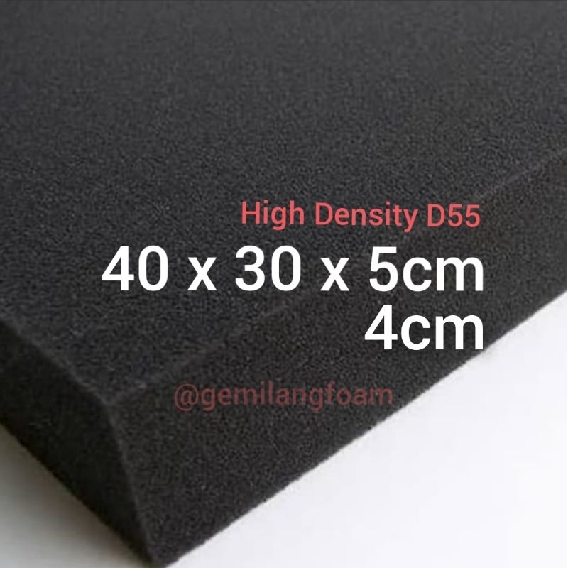 Jual SIZE. 40x30cm FOAM BUSA SPONS PADAT HIGH DENSITY PREMIUM LEMBARAN ...