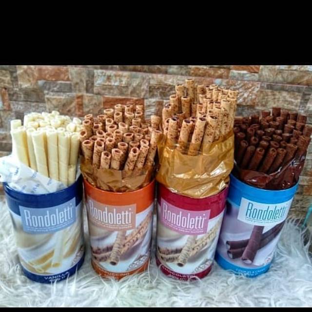 Jual Astor Rondoletti Wafer Stick Kaleng | Shopee Indonesia