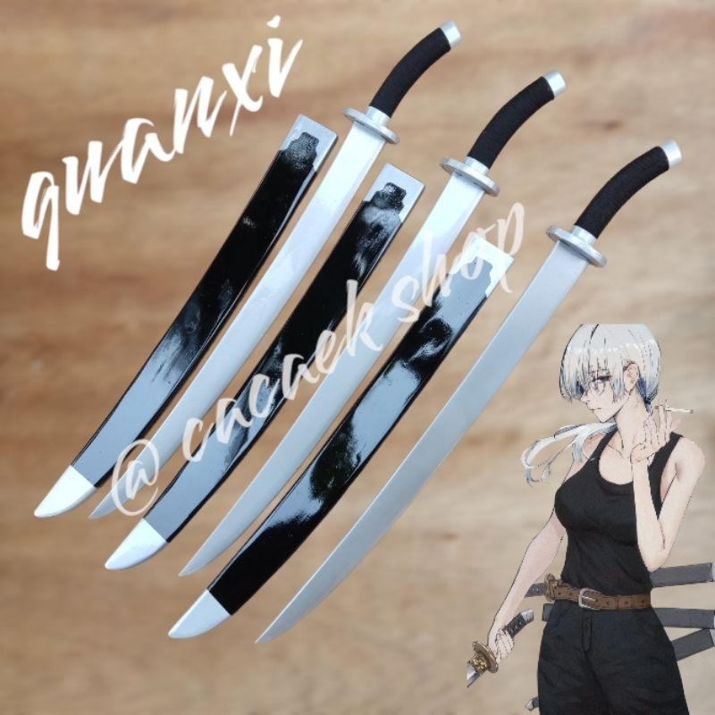 Jual pedang kayu quanxi chainsaw man | Shopee Indonesia