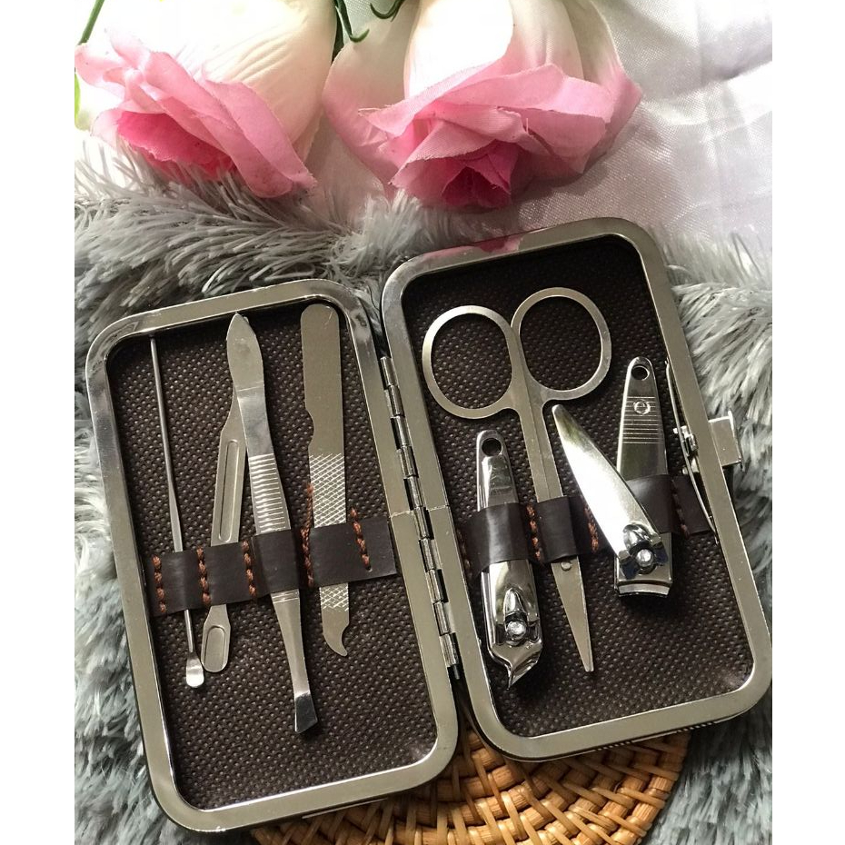 Jual STAINLESS MANICURE SET 7IN1 | Shopee Indonesia