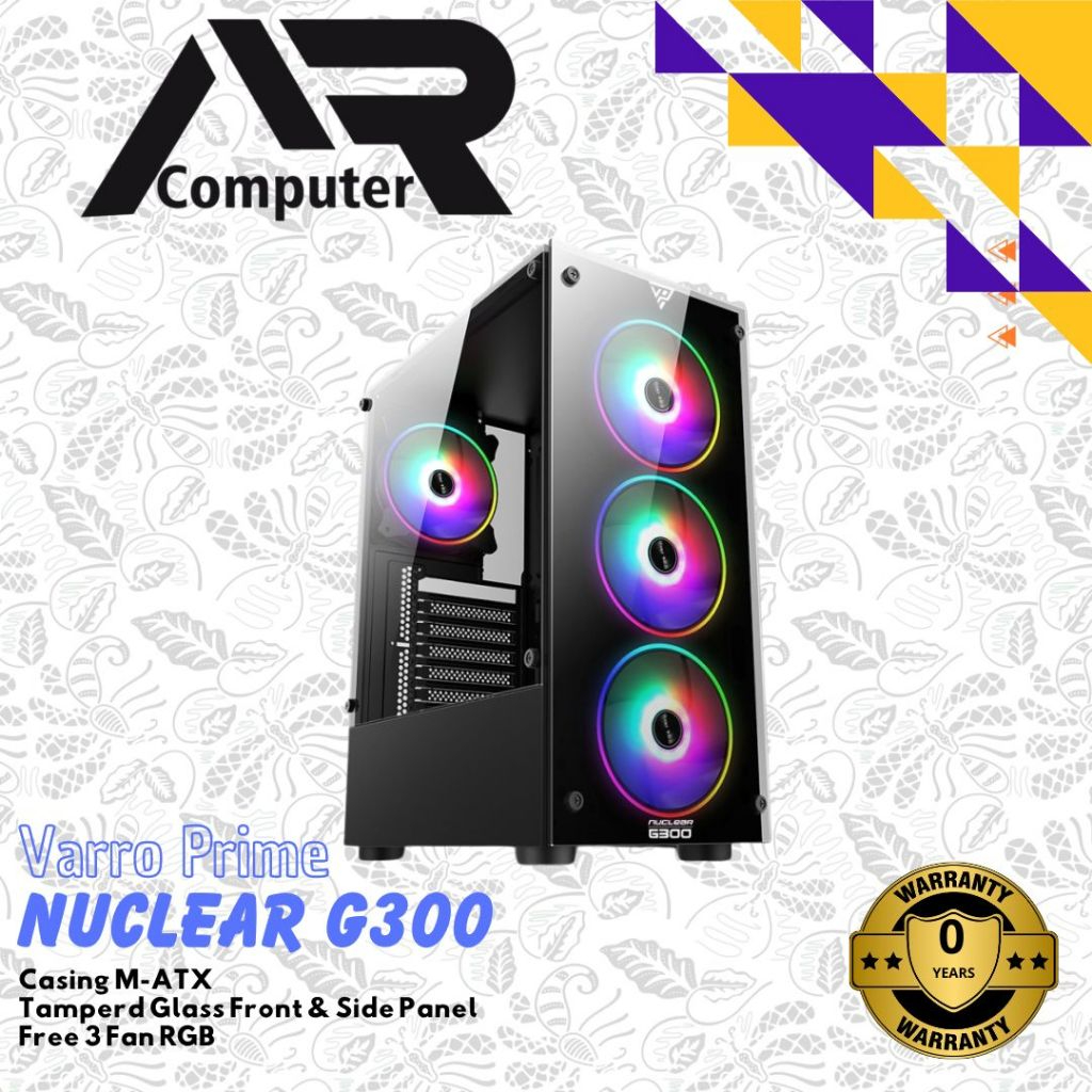 Jual CASING PC GAMING VARRO PRIME NUCLEAR G300 | Shopee Indonesia