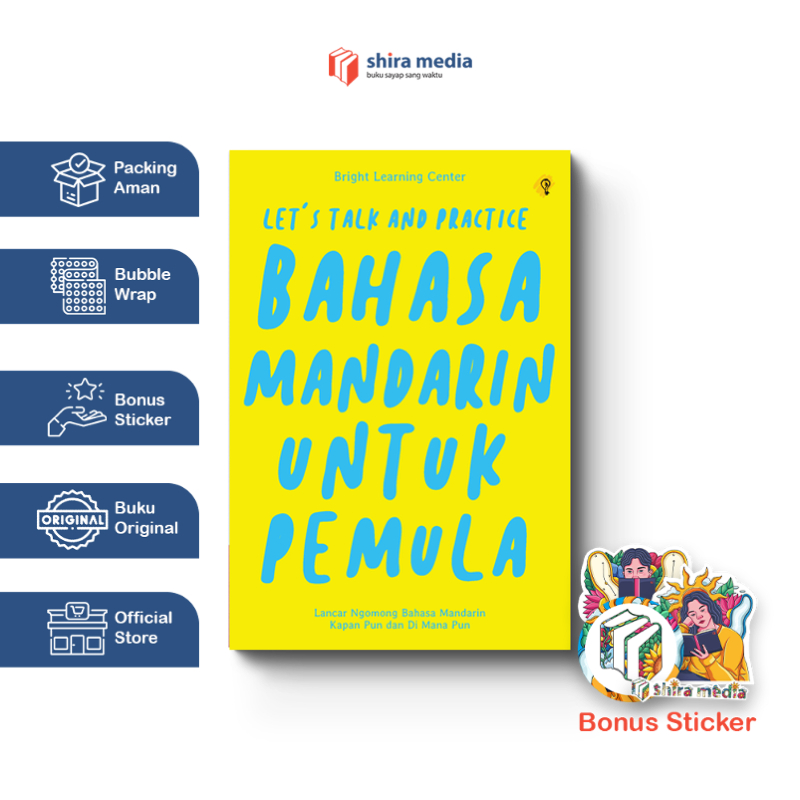 Jual Shira Media - Let's Talk And Practice Bahasa Mandarin untuk Pemula | Shopee Indonesia