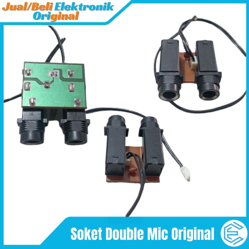 Jual Soket Double Mic Original | Shopee Indonesia