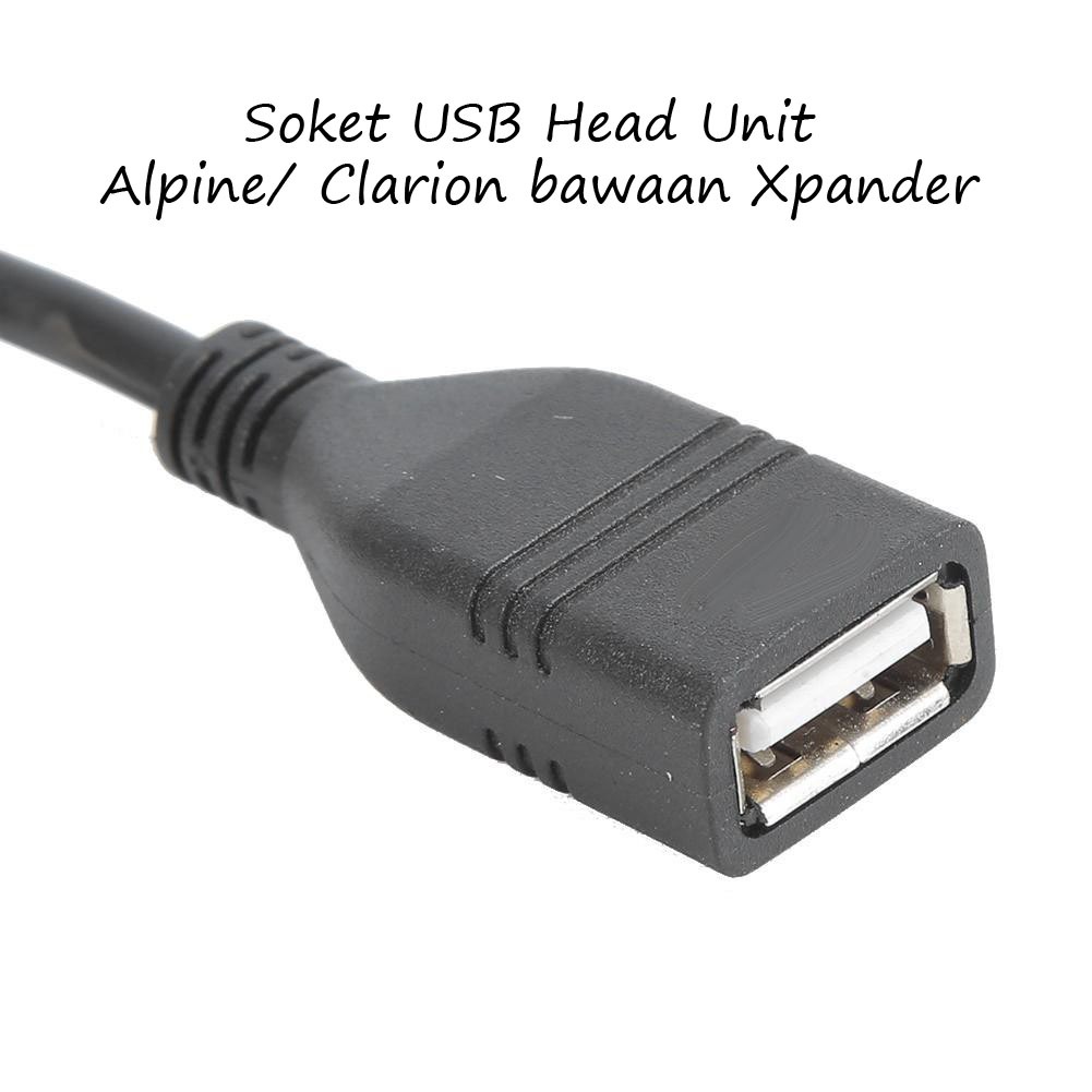 Jual Kabel Soket USB untuk HU Clarion/Alpine OEM Xpander Expander agar ...