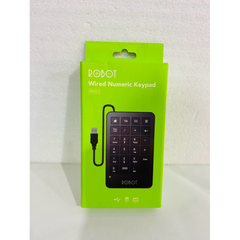 Jual Robot RK01 Wired Numerik Keypad USB Numerik Keyboard | Shopee ...
