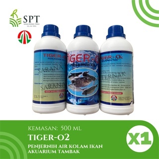 Jual TIGER O2 500ML PENJERNIH AIR KOLAM IKAN AKUARIUM TAMBAK | Shopee ...