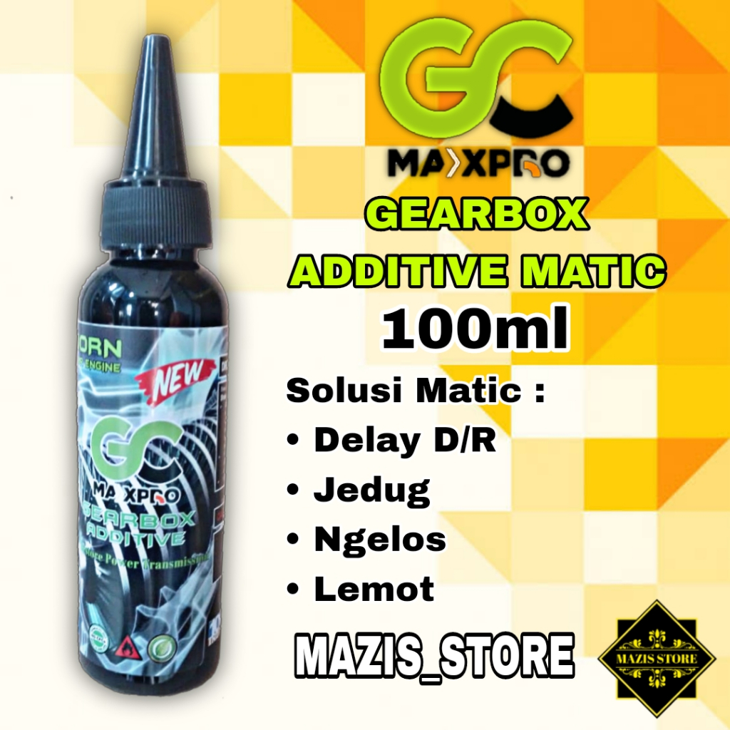 Jual GEARBOX ADDITIVE MATIC GC MAXPRO 100ML CAIRAN ADITIF UNTUK ...