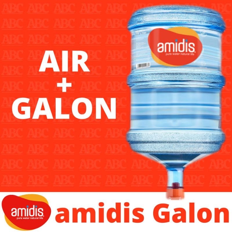 Jual Amidis Galon 19 Liter (Galon plus Air) | Shopee Indonesia