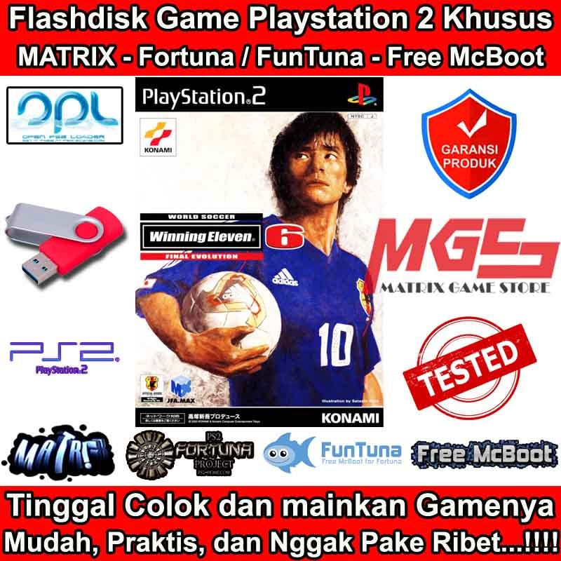 Jual Flashdisk Game PS2 PS 2 Winning Eleven 6 International | Shopee ...
