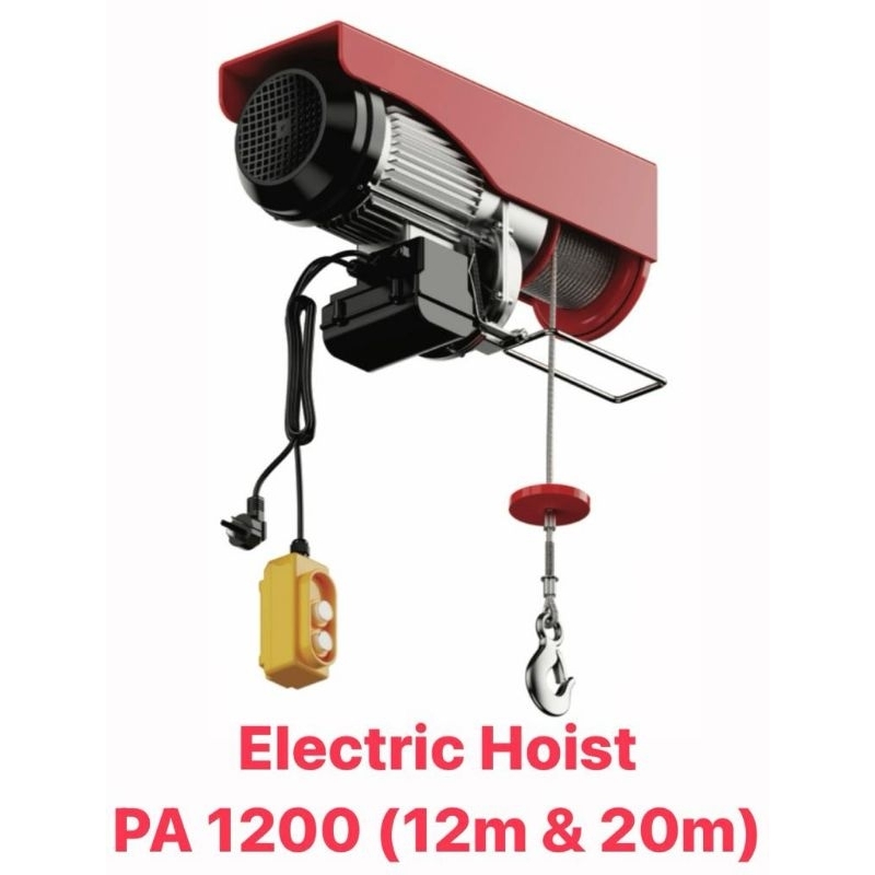 Jual Electric Hoist Bull PA1200 12m 20m Katrol Listrik | Shopee Indonesia