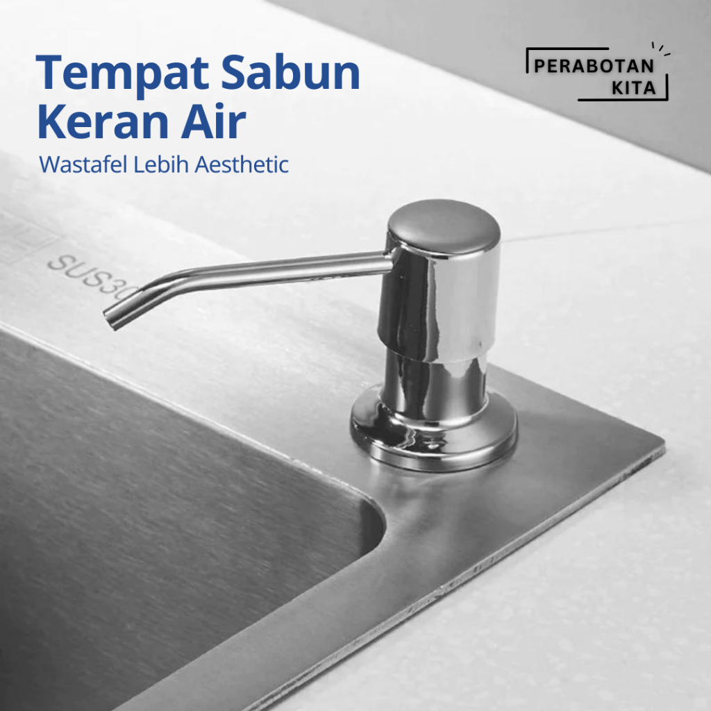 Jual perabotankita.id Botol Sabun Tanam Tempat Sabun Keran Air Wastafel ...