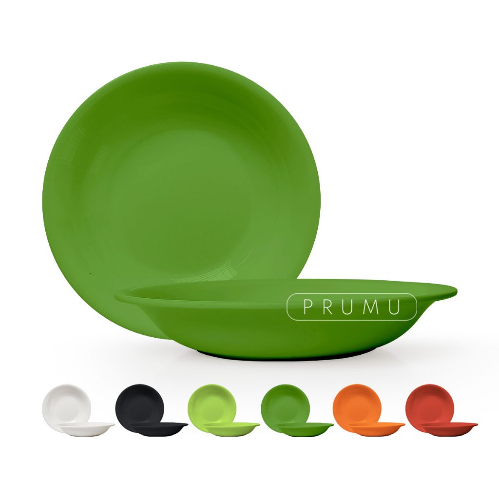 Jual Piring Makan Melamin 9 inch - Piring Cekung - Piring Lontong ...