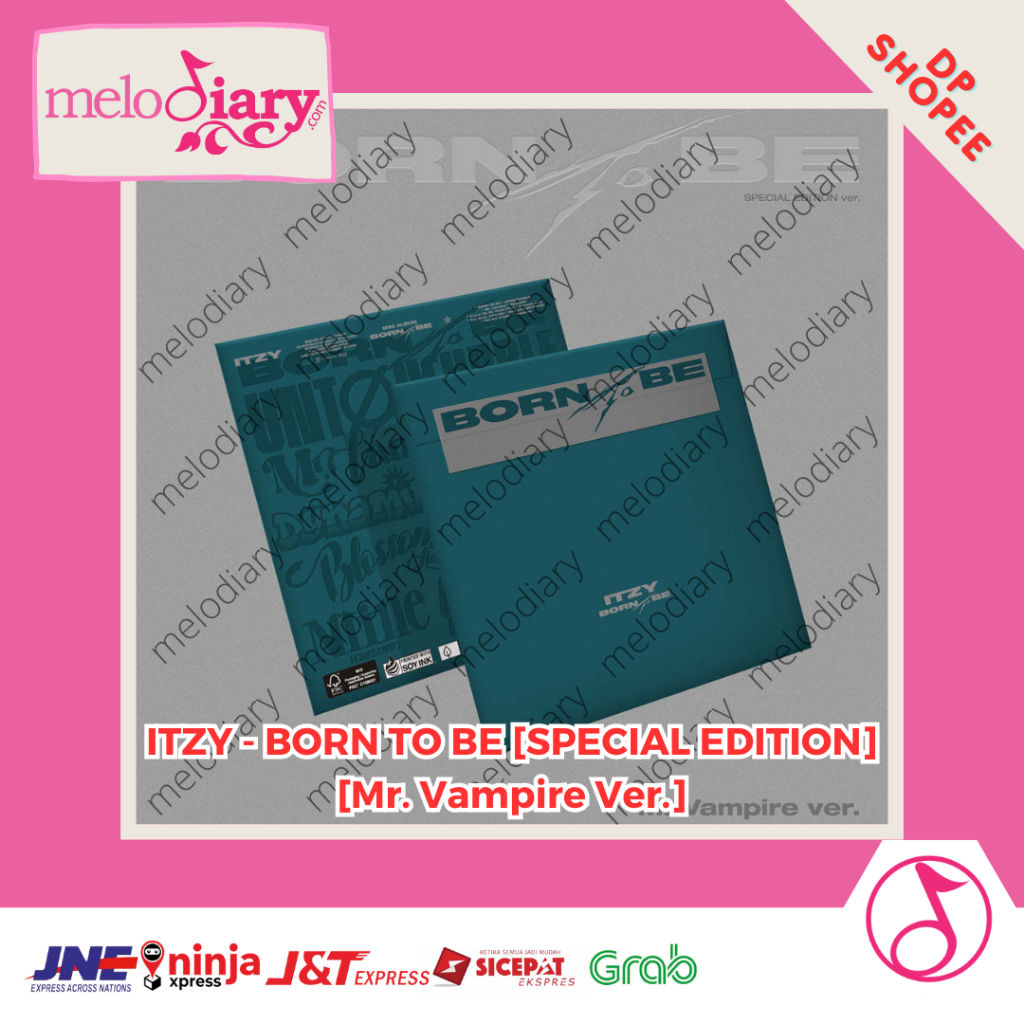 Jual ITZY - BORN TO BE (Mr Vampire Ver.) [SPECIAL EDITION] BOOKSLOT | Shopee Indonesia