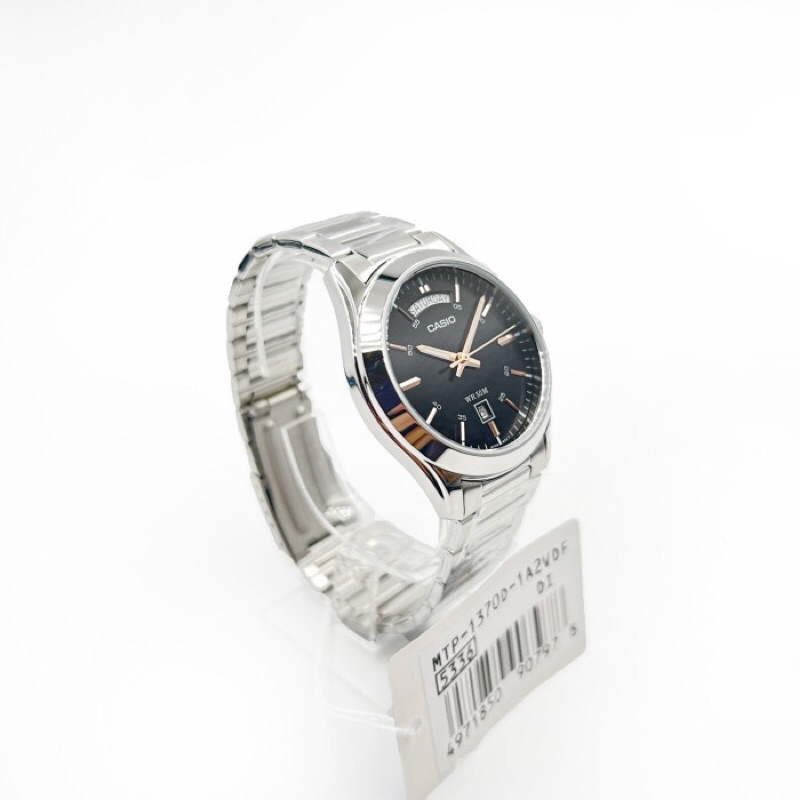 Jual Jam Tangan Pria casio Original MTP 1370D-1A2 Analog | Shopee Indonesia