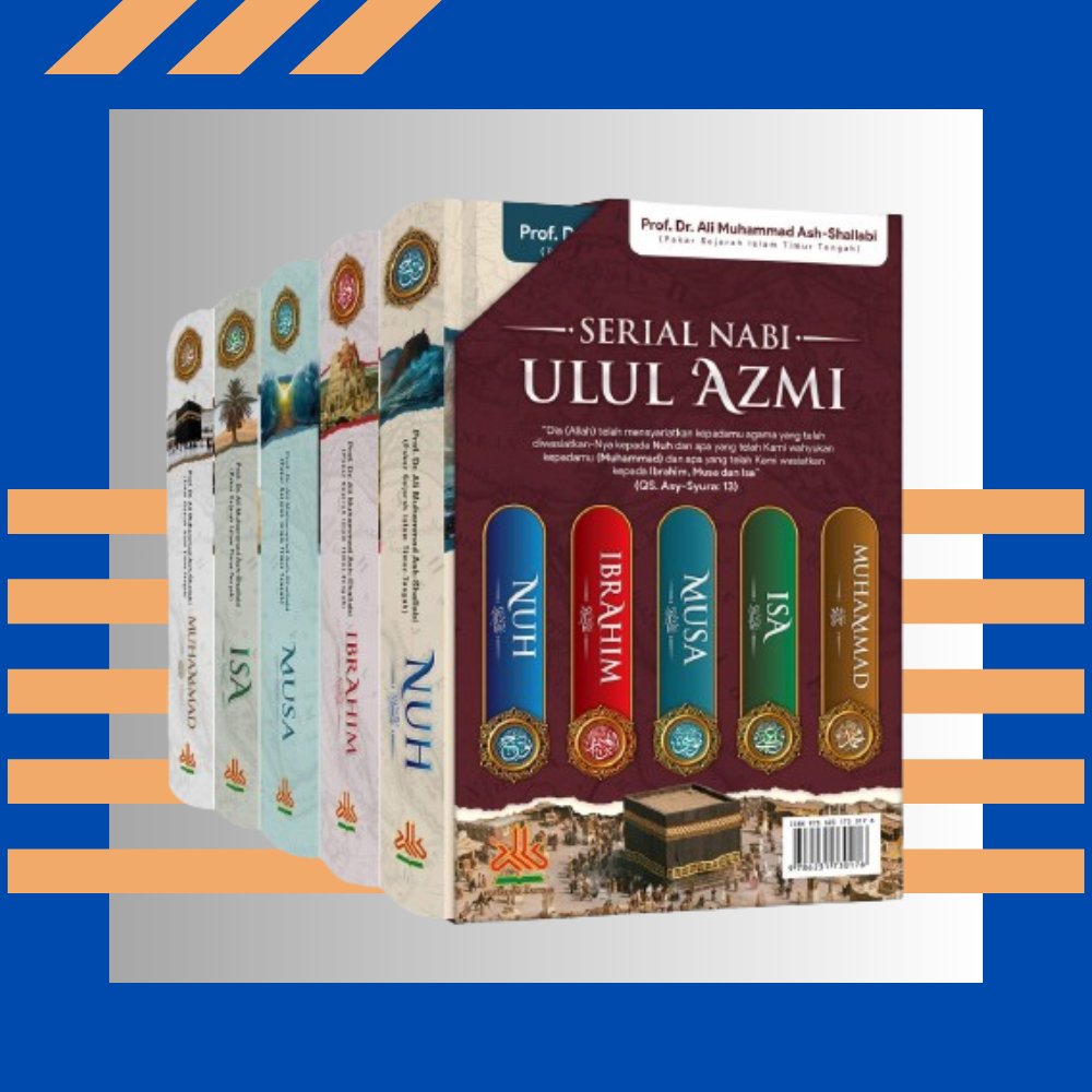Jual Buku Paket Serial Nabi Ulul Azmi | Prof. Dr. Ali Muhammad Ash ...