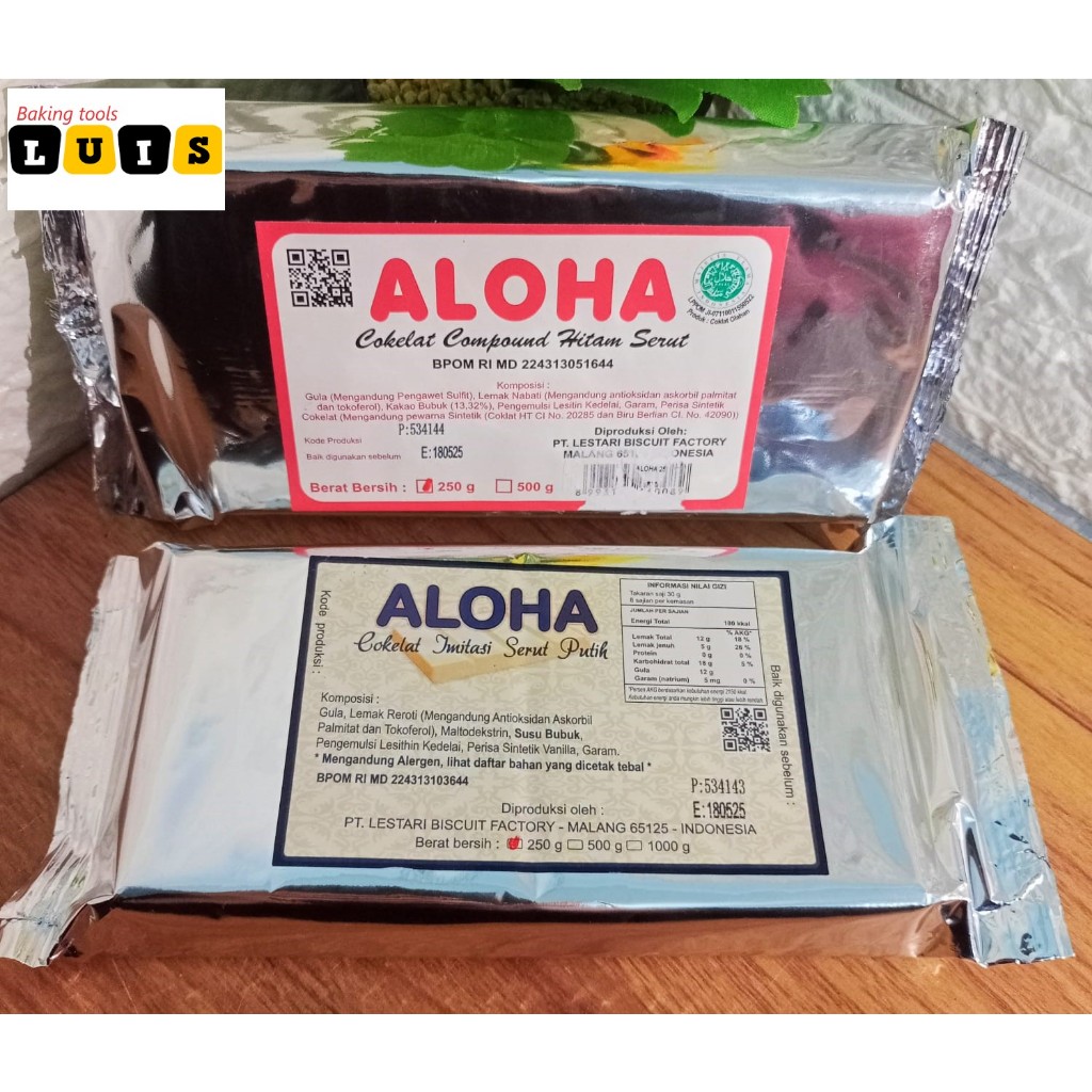 Jual Coklat Aloha Coklat Batangan 250gr | Shopee Indonesia
