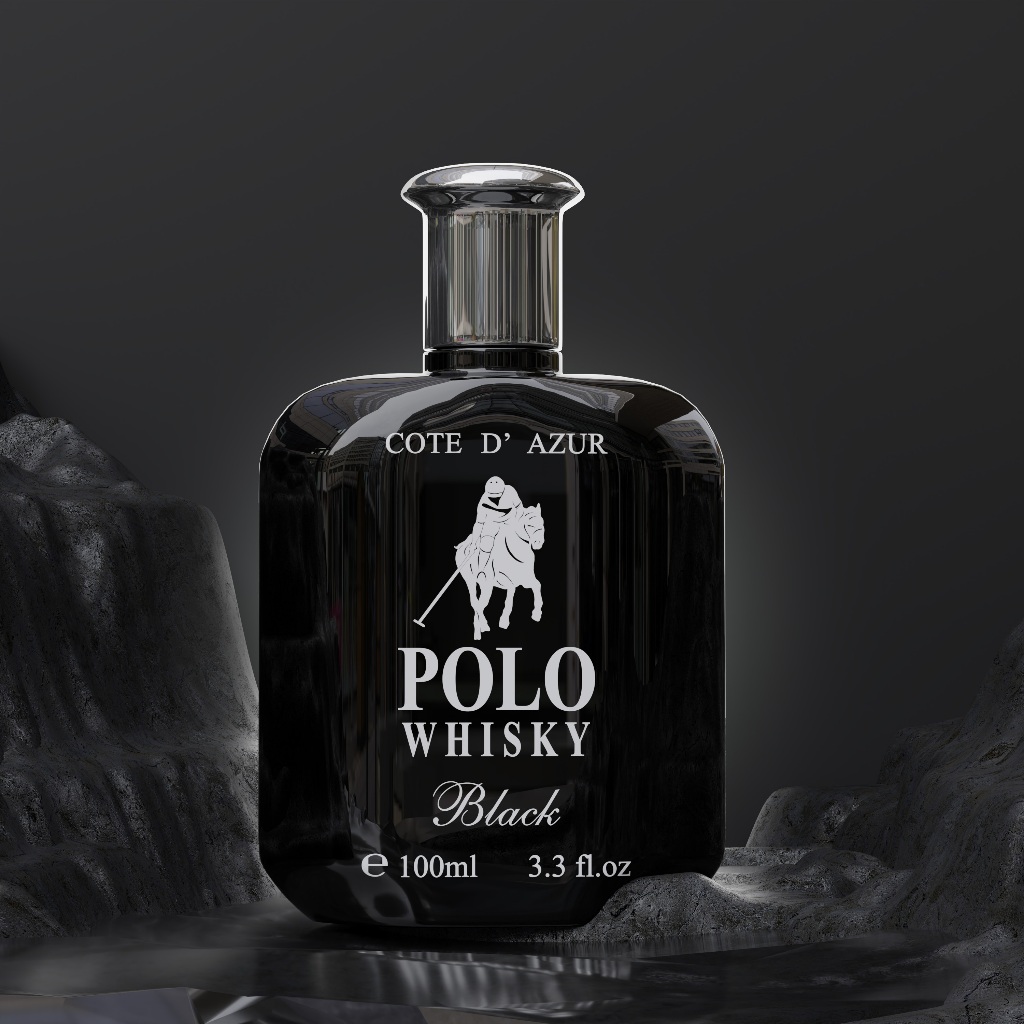 Jual Côte d'Azur Polo Whisky Black Eau de Toilette 100ml | Shopee Indonesia
