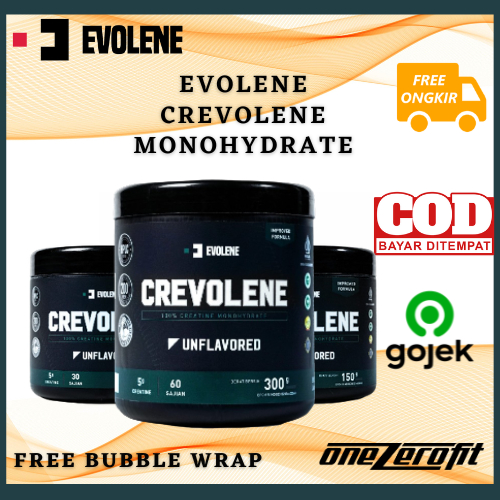 Jual EVOLENE CREVOLENE Creatine Monohydrate Mesh 200 Partikel | Shopee ...