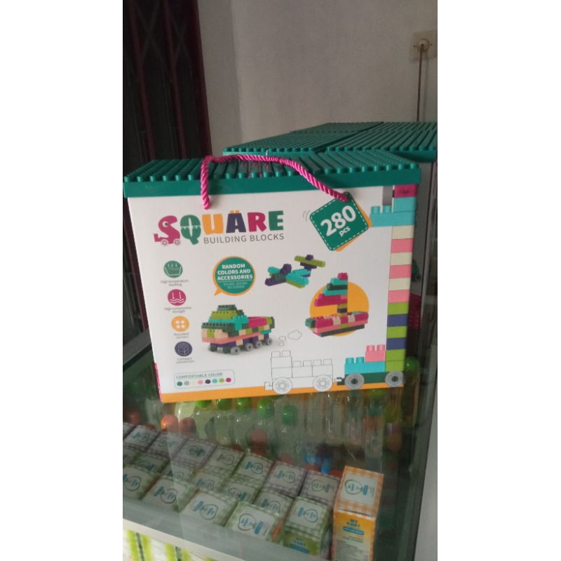 Jual Mainan Anak Bricks balok susun kkv isi 280pcs | Shopee Indonesia