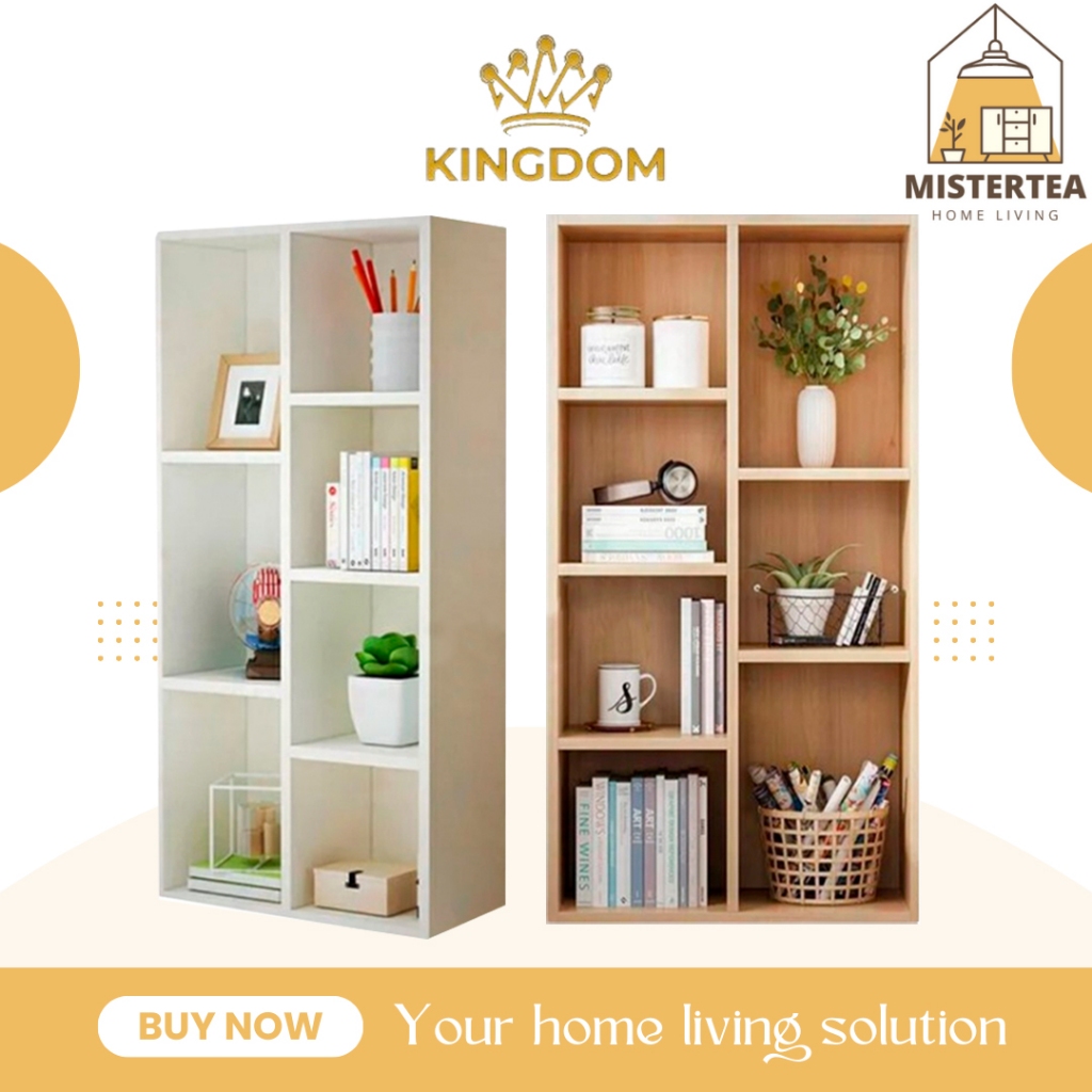 Jual [READY STOCK] KINGDOM PANEL RAK SERBAGUNA KAYU / RAK BUKU / RAK ...