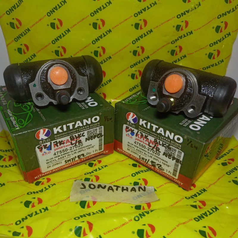 Jual MASTER REM KIJANG 5K/7K KITANO JAPAN BLKG RH/LH(KANAN-KIRI ...