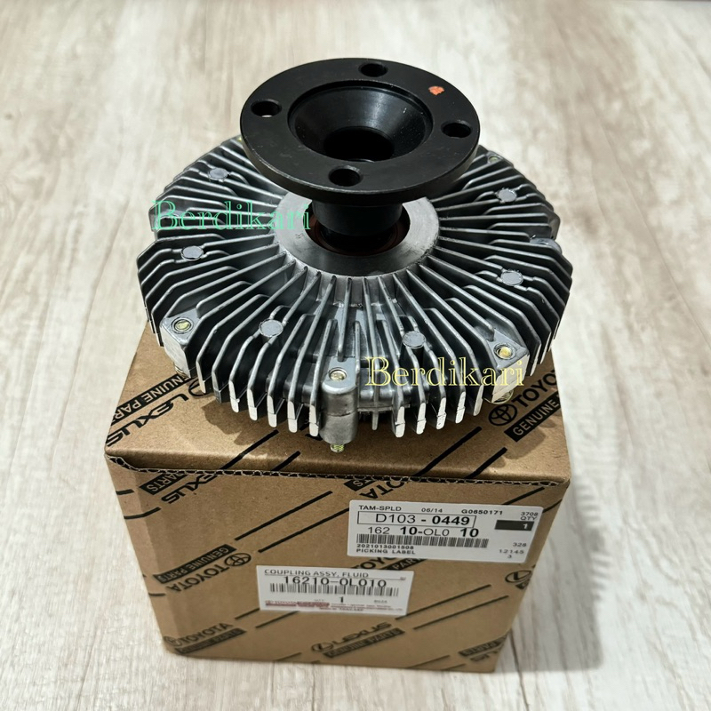 Jual VISCO FAN CLUTCH TOYOTA HILUX VIGO FORTUNER INNOVA DIESEL 16210 ...