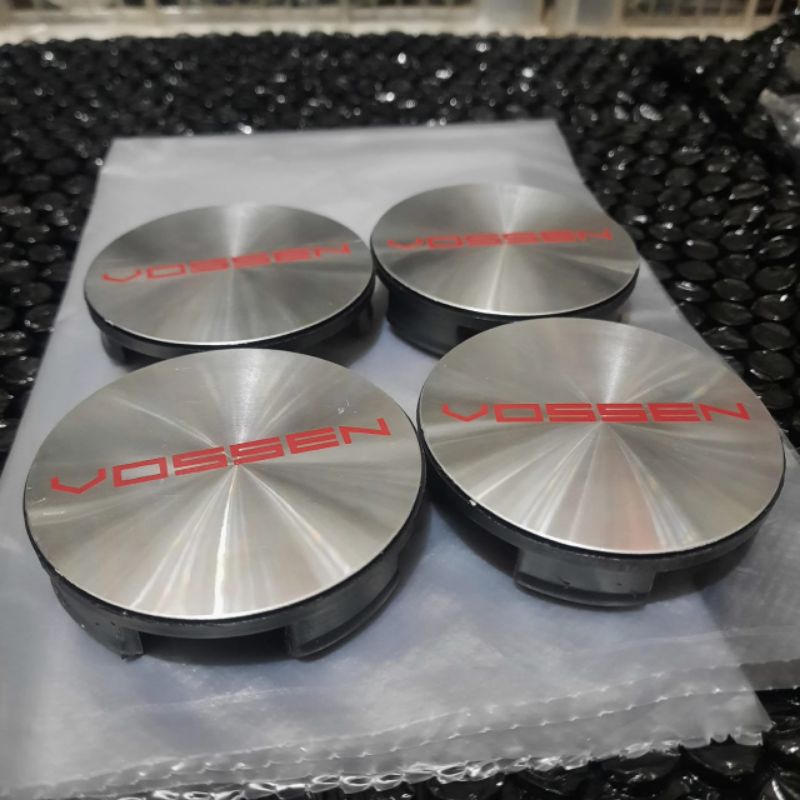 Jual Dop Roda Tutup Velg Racing Motif Vossen Merah Diameter 6cm ...
