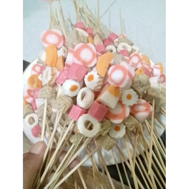 Jual SATE SUKI (KEMASAN VAKUM)+BUMBU OLES | Shopee Indonesia