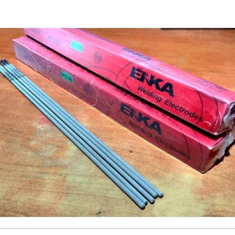 Jual KAWAT LAS ENKA 2,6MM / KAWAT LAS LISTRIK LAS LISTRIK | Shopee ...