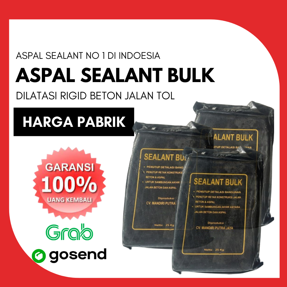 Jual Jual Joint Sealant Bulk penutup celah/nut pada jalan beton atau ...