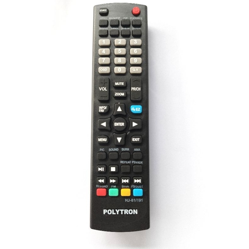 Jual REMOT / REMOTE FOR TV LCD LED POLYTRON 81I191 / 811191 CINEMAX ...