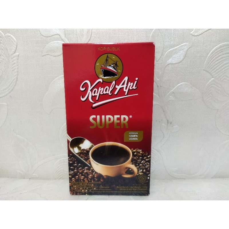 Jual KOPI KAPAL API SUPER 200 GRAM / KAPAL API SUPER MERAH / KOPI KAPAL ...